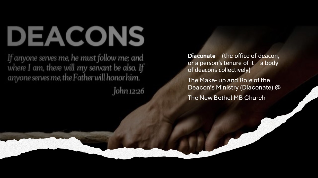 MNB ONLINE - New Bethel Missionary Baptist Church